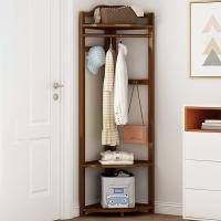 China Clothes Rack,Corner Coat Hanger Freestanding with Storage , Bedroom Clothing , Hat Stand in Living Room for sale
