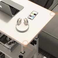 China Bedside Table Movable Simple Dormitory Lazy Double-layer Computer Home Lifting Desk for sale