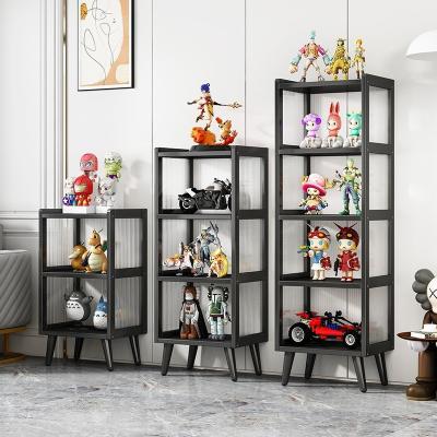 China Mail Packing Y Living Room Rack Household Organizer with 3/4/5 Tiers Bookshelf and Legs for sale