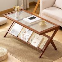 China Living Room Coffee Table, Modern Glass Tea Side Simple Center Bedroom Nightstands for sale