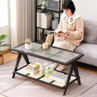 China Living Room Home Center Table Coffee for Small Apartment Balcony Office Modern Simple Light Luxury for sale