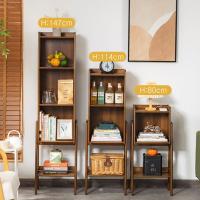 China Living Room Cabinet Bookshelf and Storage Shelf Small Nightstand Bedroom Household Bedside Side Stand for sale