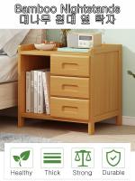 China Bedside Table Simple Solid Cabinet Light Luxury Storage Bedroom Nordic Modern Furniture for sale