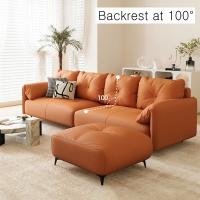 China Loveseat 3/4 Seater Sofa Couch, Folding Bed Large Capacity with Wood Legs for Living Room Bedroom Dormitory Apartment for sale