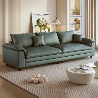 China MIcrofiber fabric Sofa Couch Set Sectional 5 Seaters with Footstool Oversize Lounge in Living Room Futon for sale