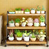 China Indoor Plant Stand Ladder Shelf Multilayer Storage Rack for Garden Balcony Style Flower Pot Display for sale