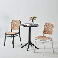 China Living Room Furniture Round Waterproof Sofa Side Coffee Table Balcony Plastic Rack Bar Restaurant Corner in Simple Design for sale