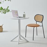 China Living Room Furniture Round Waterproof Sofa Side Coffee Table Balcony Plastic Rack Bar Restaurant Corner in Simple Design for sale