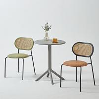 China Living Room Furniture Round Waterproof Sofa Side Coffee Table Balcony Plastic Rack Bar Restaurant Corner in Simple Design for sale