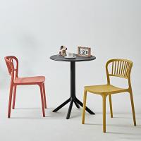 China Living Room Furniture Round Waterproof Sofa Side Coffee Table Balcony Plastic Rack Bar Restaurant Corner in Simple Design for sale