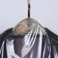 China 20pcs Plastic Clothes Dust Covers Hanging Storage Bag PVC Plant Fiber Type Proof Garment Bags for Home Dry Cleaners for sale