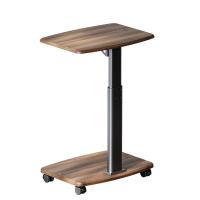 China Home Office Adjustable Laptop Desk Modern C Shaped End Table for Living Room Bedroom Multifunctional Rolling Bedside Rack for sale