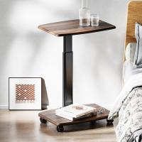 China Home Office Adjustable Laptop Desk Modern C Shaped End Table for Living Room Bedroom Multifunctional Rolling Bedside Rack for sale
