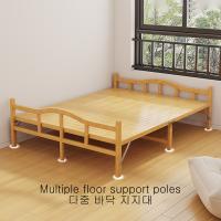 China Collapsible Children's Portable Bed for Lunch Rest in Large Capacity Room Mail Packing Y Panel Type Other Home Furniture for sale