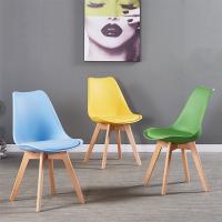 China Dining Chairs PU Faux Leather Side with Beech Wood Leg Upholstered Accent for Room Living Bedroom for sale