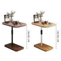 China Sofa Side Table Living Room Furniture Minimalist Modern Storage Rack Small Luxury Coffee Tea Rugged and Durable for sale