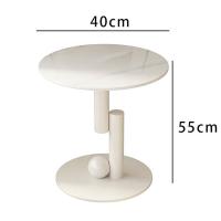 China Nordic Coffee Tables Living Room Furniture Sofa Side Center Light Luxury Balcony Round Metal for Kitchen for sale