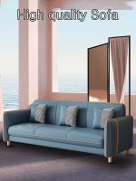 China Living Room Bedroom Dormitory Apartment 3 Seater Sofa Couch with Large Capacity and Mid-Century Modern Design Style for sale