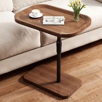 China Sofa Side Table Living Room Furniture Minimalist Modern Storage Rack Small Luxury Coffee Tea Rugged and Durable for sale