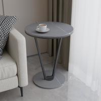 China Mail Packing Y Living Room Furniture Corner Table Sofa Side Rack for Light Luxury Minimalist Round Rock Plate Coffee for sale