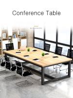 China Meeting Long Table Simple Modern Office Group Study Laptop Work Desk Conference desk for sale