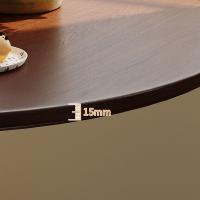 China Leisure and Negotiation Platform Round Wood Table in Nordic Style for Small Spaces for sale