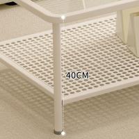 China Sofa Side Table Home Living Room Coffee Light Luxury Glass Center for sale