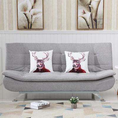 China Other Sofa Bed Folding Love Seat Double Futon Convertible Couch Sleeping 3 Seater with Metal Frame for sale