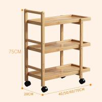 China Living Room Furniture Coffee Table Multi Layers Household Moving Shelf Cart Rolling Bedside Sofa Side for Household Decor for sale
