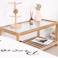 China Living Room Center Table Simple Low Sofa Side Modern Coffee for Small Apartment for sale