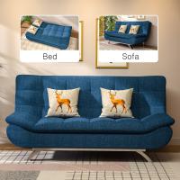 China Mail Packing Sofa Bed Modern Double Futon Convertible Folding Single Pull Out Sleeping Loveseat with Metal Frame for sale