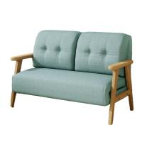 China Apartment Folding Sofa Bed Space Saver Couch New Style Single Lunch Double Balcony Loveseat with Wood Frame for sale