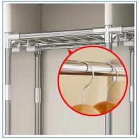 China Minimalist Modern Style Portable Closet Large Wardrobe Clothes Organizer Foldable with Dustproof Cover for sale