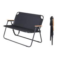 China Outdoor Lightweight Foldable Beach Double Seat Camping Chair Folding Picnic Fish High Quality for sale