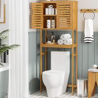 China Adjustable Inside Shelf and Bottom Stabilizer Bar Bathroom Storage Cabinet for Space-Saving Home Office Organization for sale