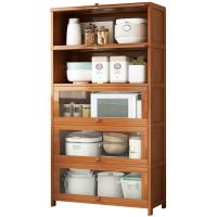 China Mail Packing Minimalist Kitchen Sideboard Cabinets Household Cupboard Multi-layer Storage Cabinet Villa Floor-to-ceiling Locker with Door for sale