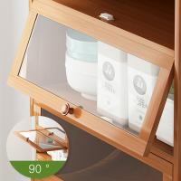 China Mail Packing Minimalist Kitchen Sideboard Cabinets Household Cupboard Multi-layer Storage Cabinet Villa Floor-to-ceiling Locker with Door for sale