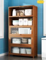 China Mail Packing Minimalist Kitchen Sideboard Cabinets Household Cupboard Multi-layer Storage Cabinet Villa Floor-to-ceiling Locker with Door for sale