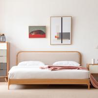 China NO Folded Heavy Duty Solid Wood Apartment Guest Bed for Home Single Portable Nap Sleeper for sale