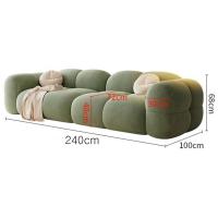 China Living Room Puff Sofa Sectional Couch Set Style Modern Lazy Loveseat Sleeper for Cinema Garden Apartment for sale