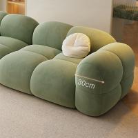 China Living Room Puff Sofa Sectional Couch Set Style Modern Lazy Loveseat Sleeper for Cinema Garden Apartment for sale