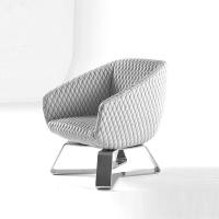 China Stainless Steel Filling Material and Customized Size for Italian Luxury Design Furniture Post Modern Couch in Velvet Fabric for sale