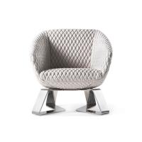 China Stainless Steel Filling Material and Customized Size for Italian Luxury Design Furniture Post Modern Couch in Velvet Fabric for sale