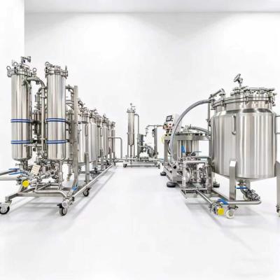 China Cold Ethanol Extraction Equipment PLC Controlled For High Purity CBD Terpene Preservation for sale