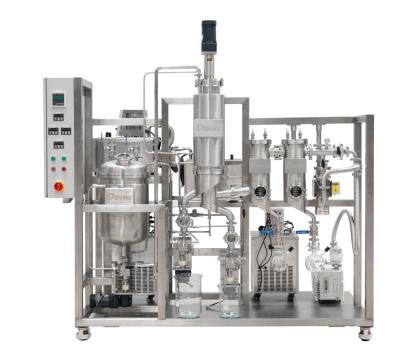 China SS316L High Vacuum Distillation Unit Short Path Distillation System Temperature Control for sale