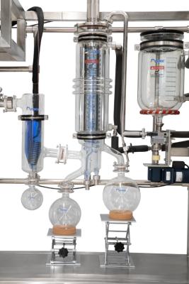 China Explosion Proof Wiped Film Distillation Equipment Industrial For High Purity THC Remediation for sale