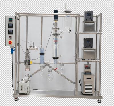 China Modular Scalable Wiped Film Distillation Equipment For High Purity Chemical for sale