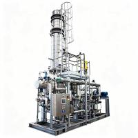 China Sanitary Food Grade Solvent Recovery Systems With Low Temperature Wiped Film Evaporation for sale