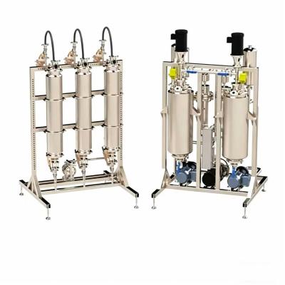 China Deep Vacuum Wiped Film Solvent Recovery Equipment Fouling Resistant Design Solvent Recovery Unit for sale