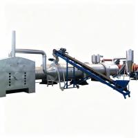 China Precision Engineered Biomass Rotary Dryer Integrated Low Temperature Forced Air Convection for sale